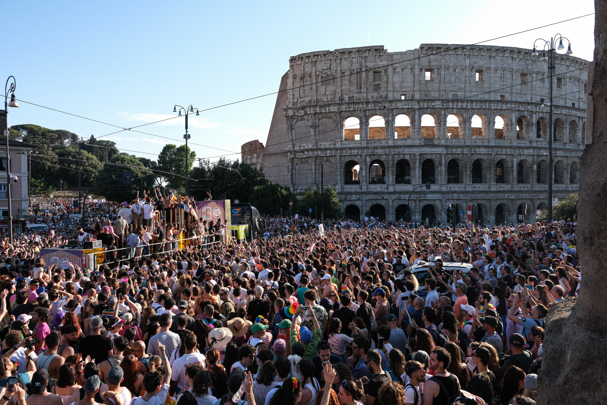30th anniversary of Roma Pride 2024, Italy - Unicode Images