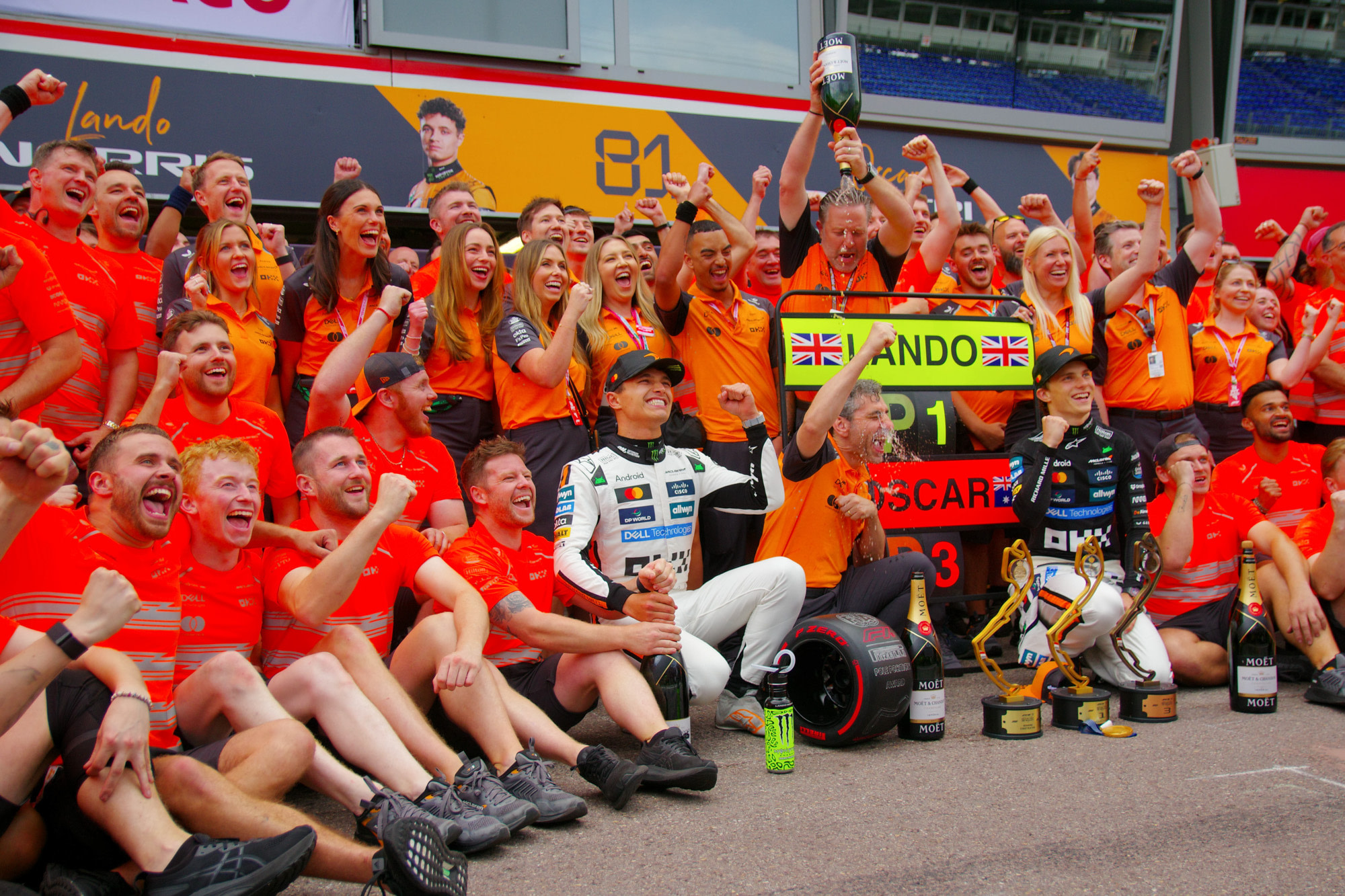 F1 Monaco GP 2025 - McLaren victory celebration - Unicode Images